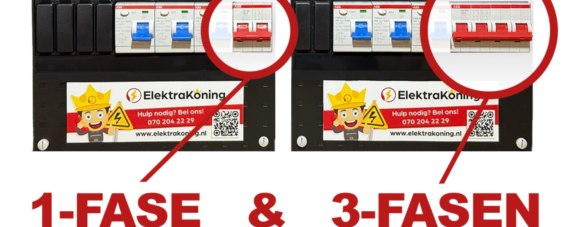 Wat is een 3-fasen aansluiting?